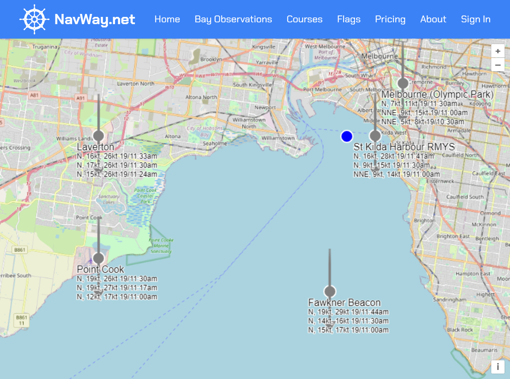 NavWay.net - Yacht Racing Assistant
